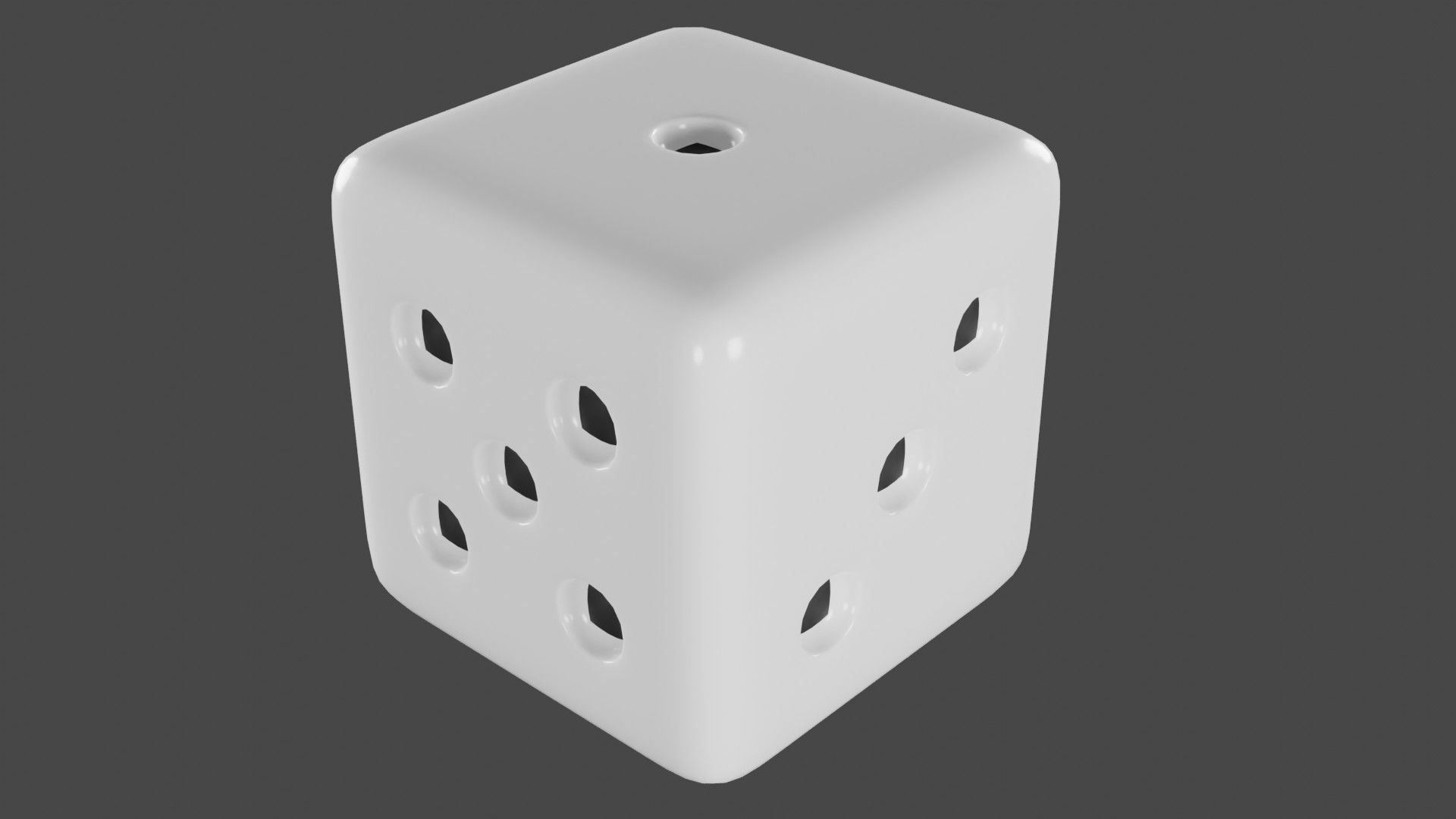 dice 3d printing ready in real dimensions millimeter 3D model 3D printable | CGTrader