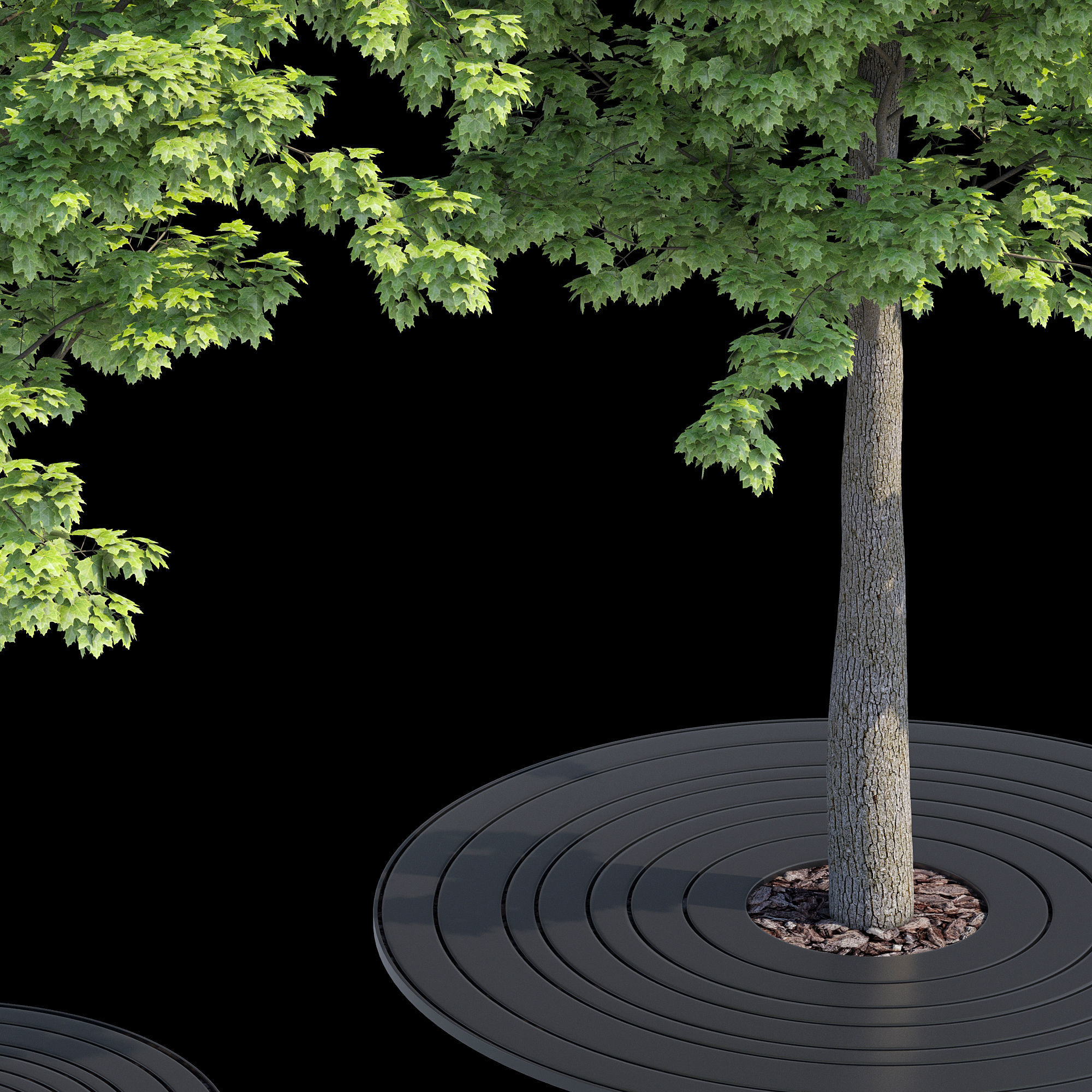 Croso circles grille 3D model | CGTrader