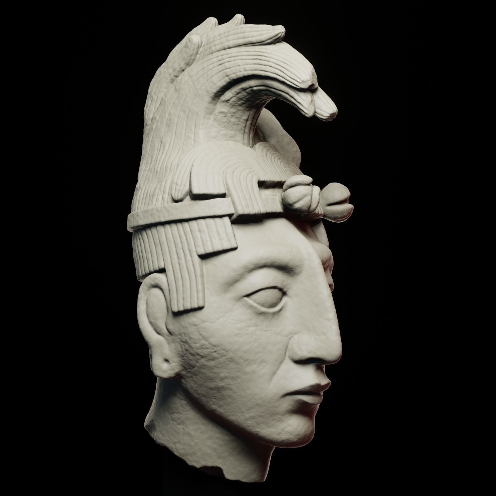 Pakal the Great 3D model 3D printable | CGTrader