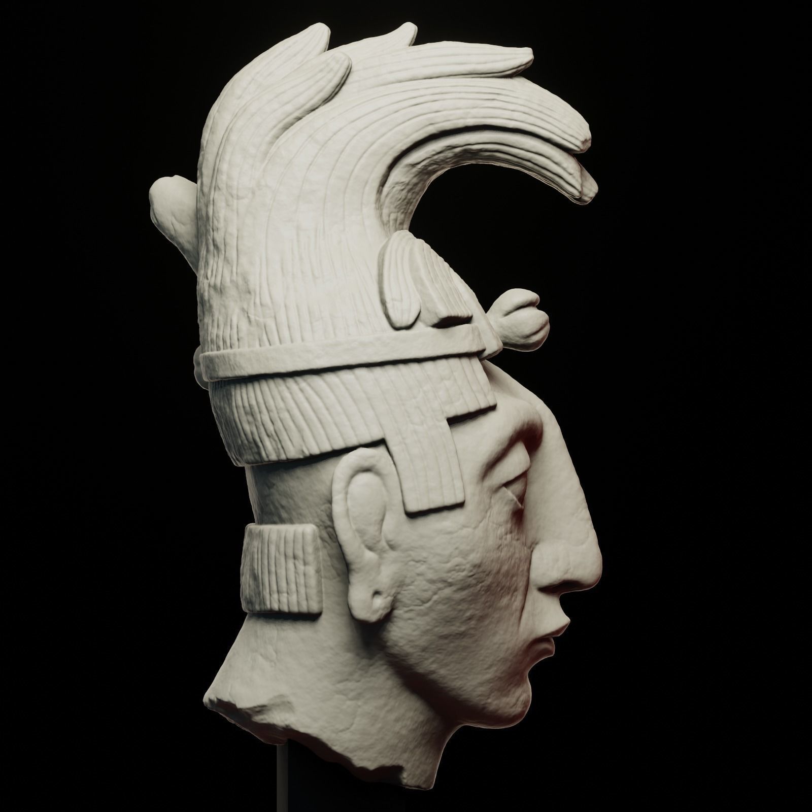 Pakal the Great 3D model 3D printable | CGTrader