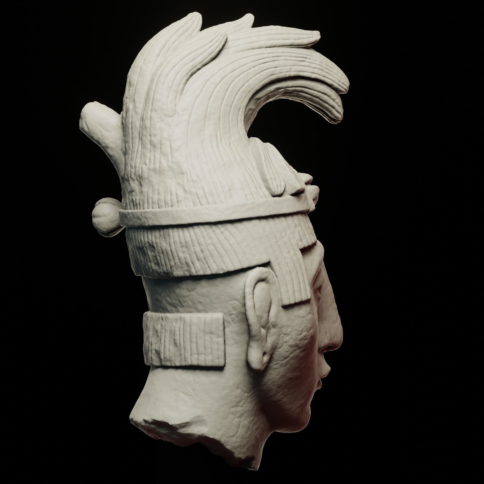 Pakal the Great 3D model 3D printable | CGTrader