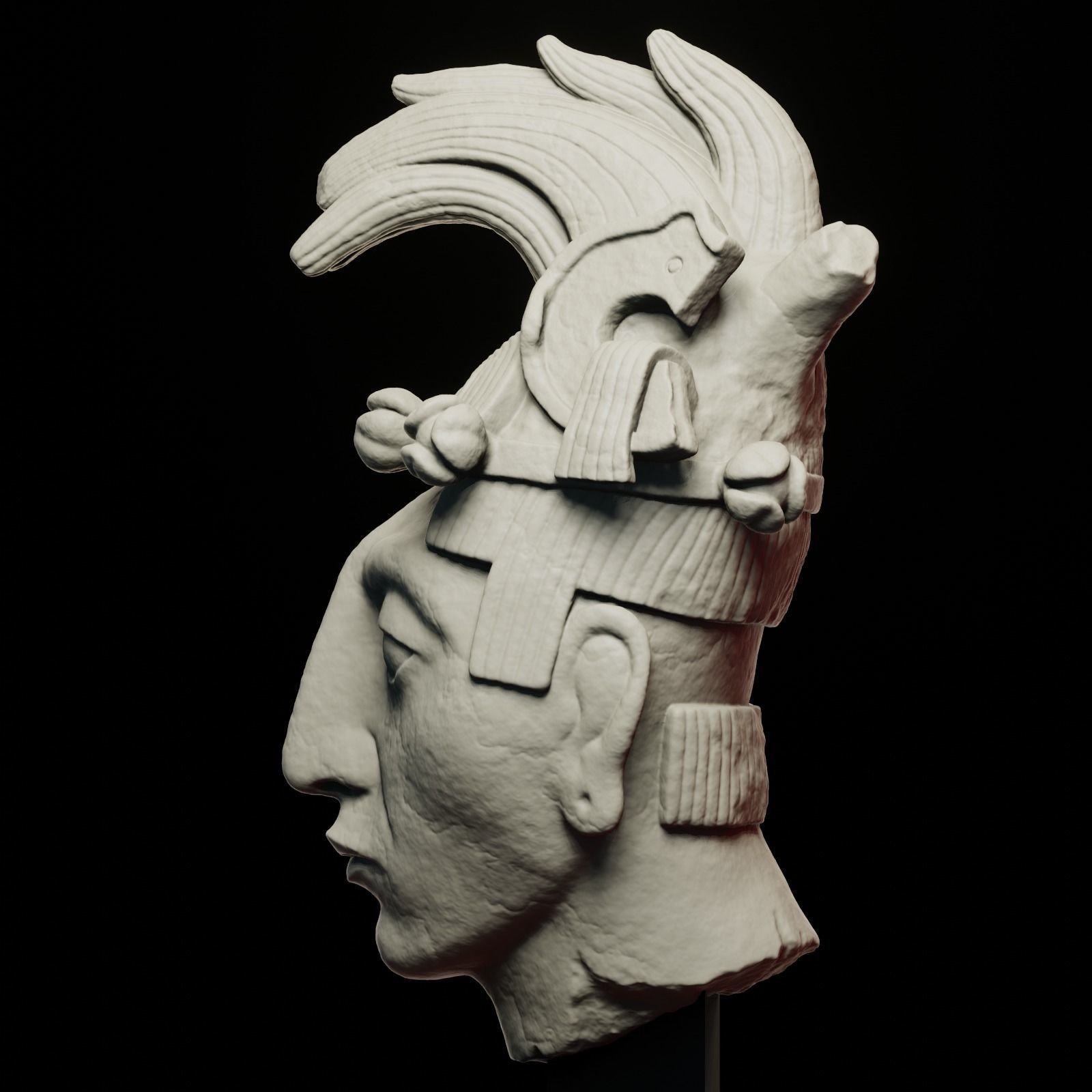 Pakal the Great 3D model 3D printable | CGTrader