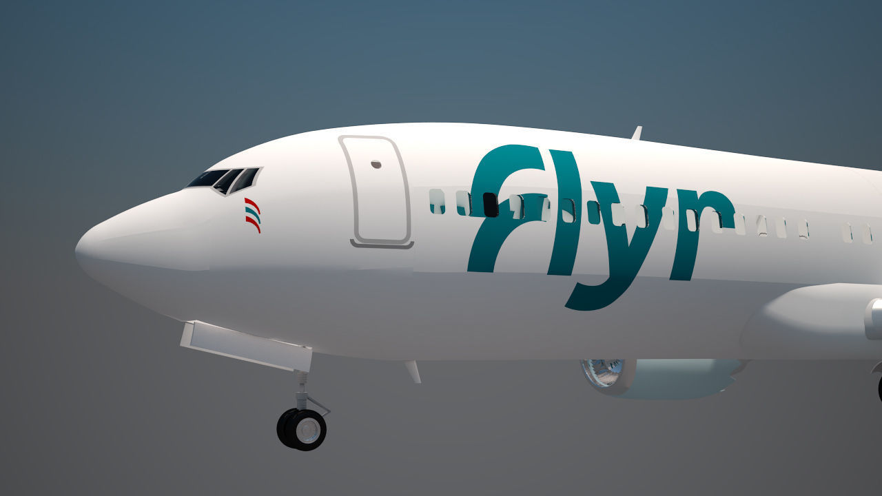 FLYR Air Boeing 737 Max 8 3D model | CGTrader