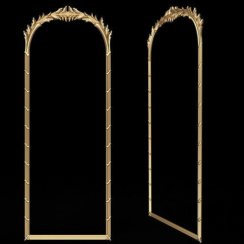 3D model Classic Mirror 08 VR / AR / low-poly | CGTrader