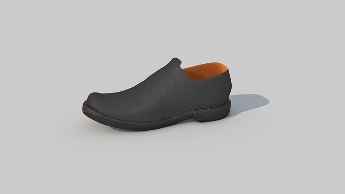 shoes clogs free 3D model | CGTrader