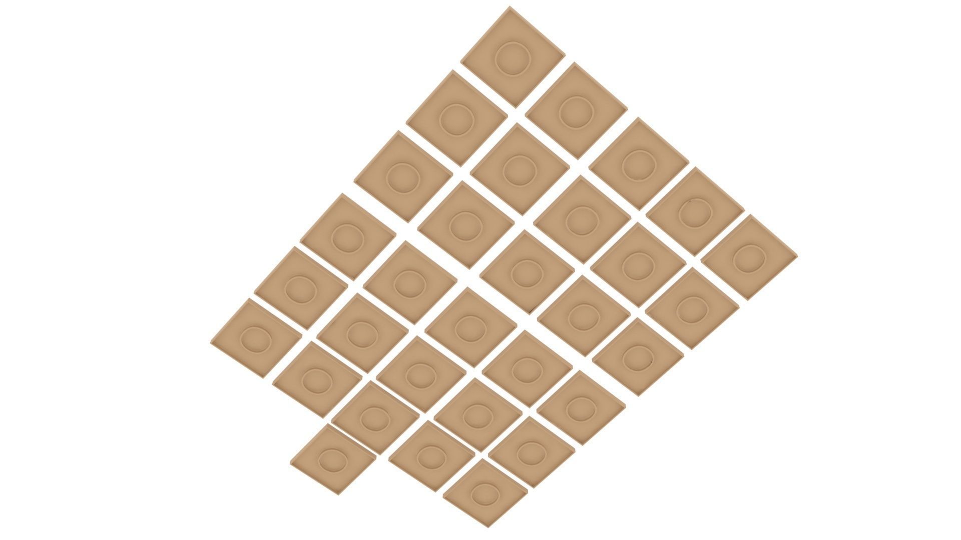 Flags Lego Tiles Set 3D model | CGTrader