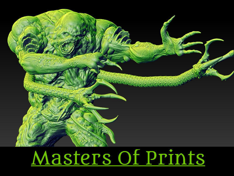 Tomb Mutation 4 3D print model 3D print model 3D model 3D printable ...