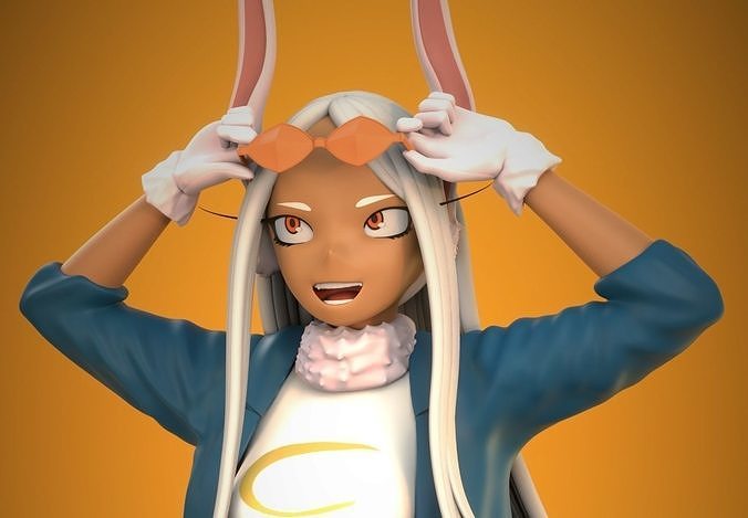 3D model BOKU NO HERO ACADEMIA MIRKO VR / AR / low-poly | CGTrader