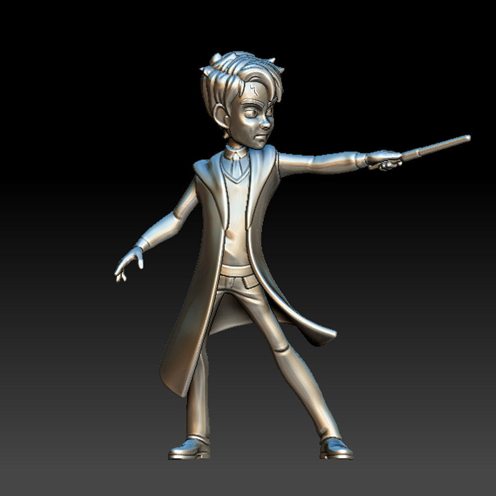 Harry Potter 3D model 3D printable | CGTrader