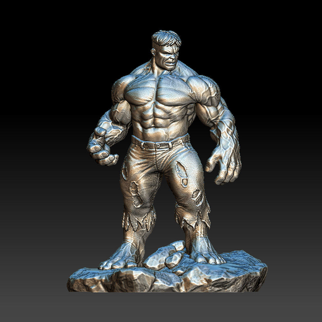 Hulk marvel 3D model 3D printable | CGTrader