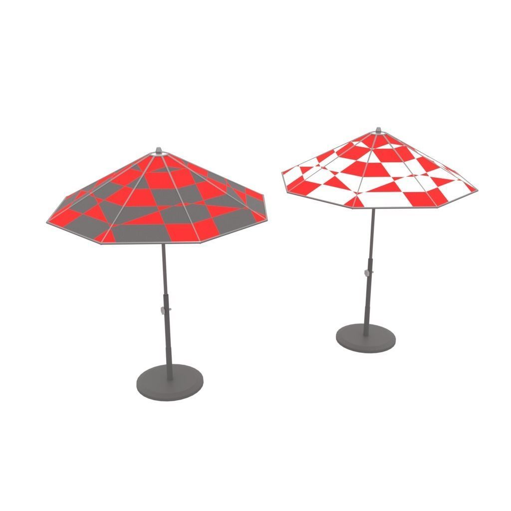 Umbrella with Textures Low Poly free VR / AR / low-poly 3D model | CGTrader