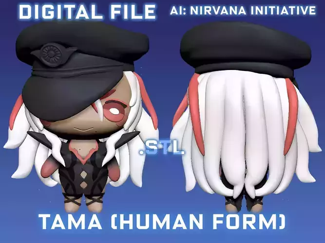AI Nirvana Initiative Shoma Enda Figure 3D model 3D printable | CGTrader