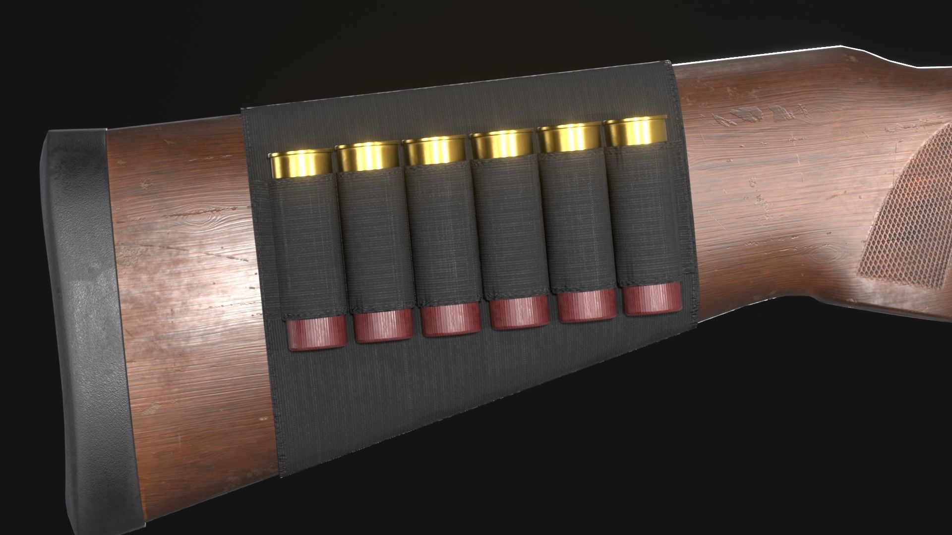 3D model Stoeger Condor Outback Over and Under Shotgun - Game Asset VR / AR / low-poly | CGTrader