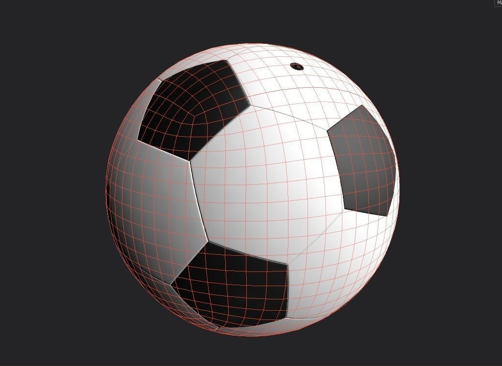 3D model Soccer Ball M03 VR / AR / low-poly | CGTrader