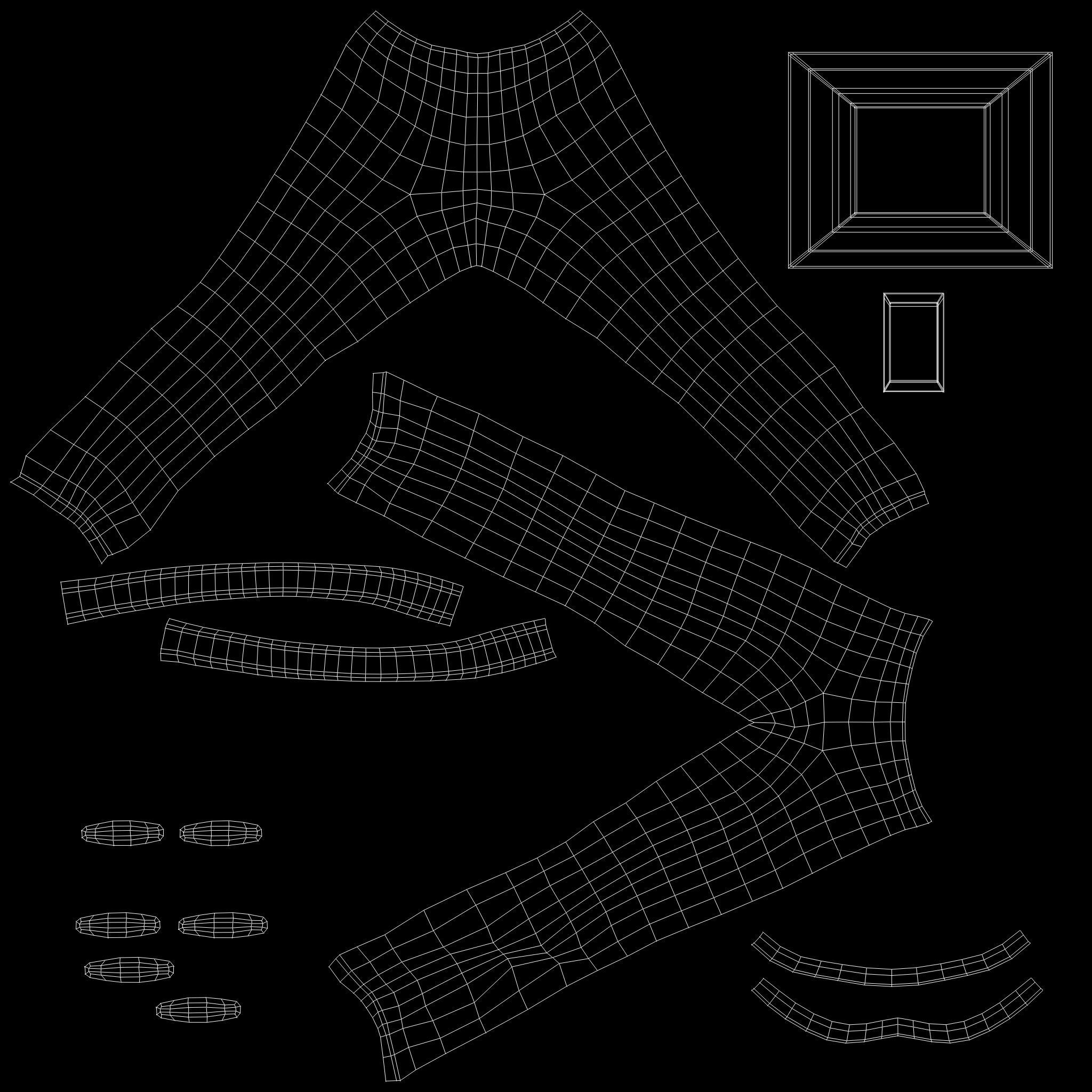 3D model Men Beige Office Pants With Belt VR / AR / low-poly | CGTrader