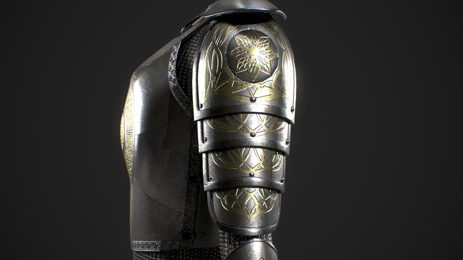 3D model Middle Eastern Armor VR / AR / low-poly | CGTrader