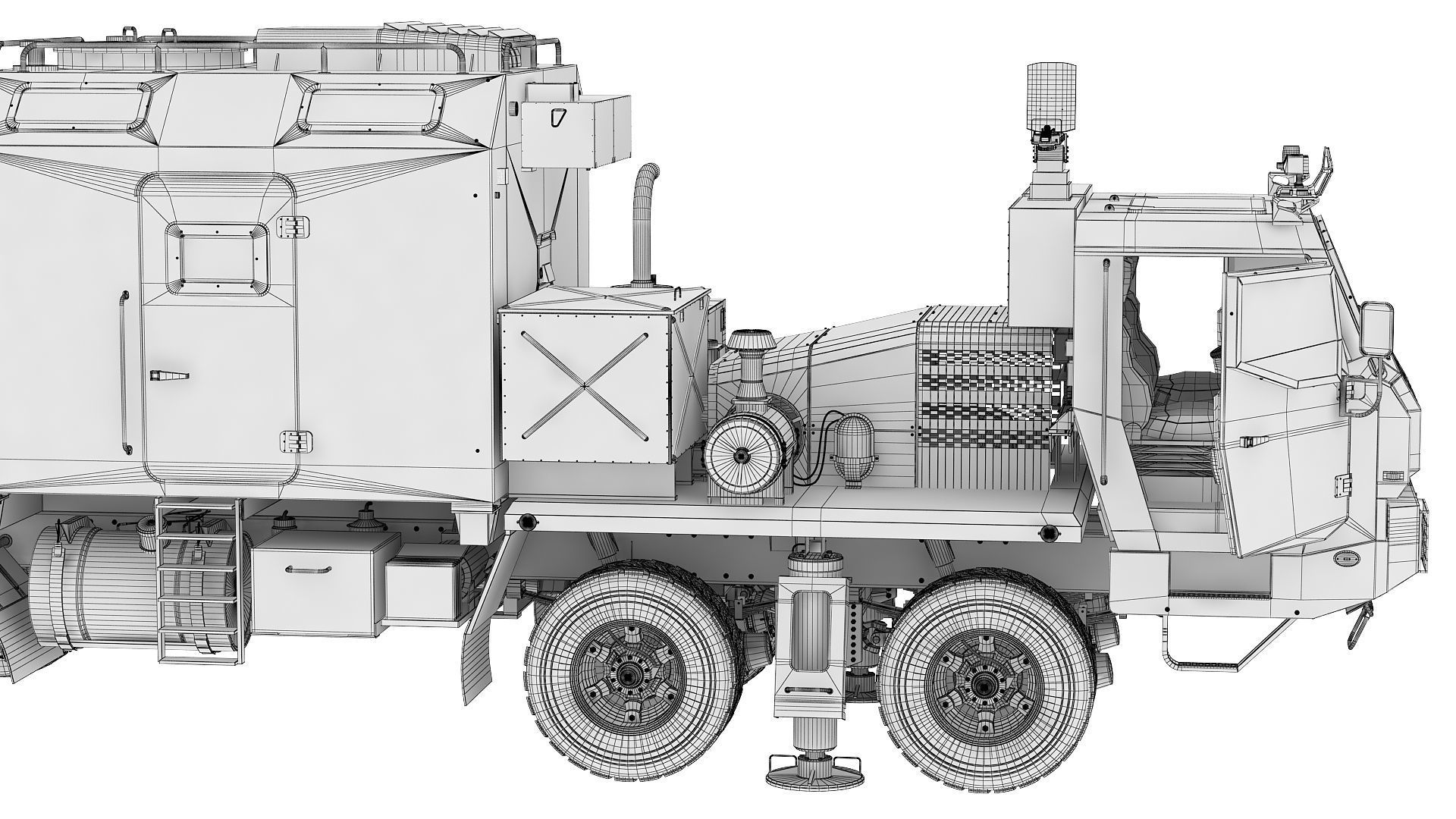 Rocket Complex NEPTUN 3D model rigged | CGTrader