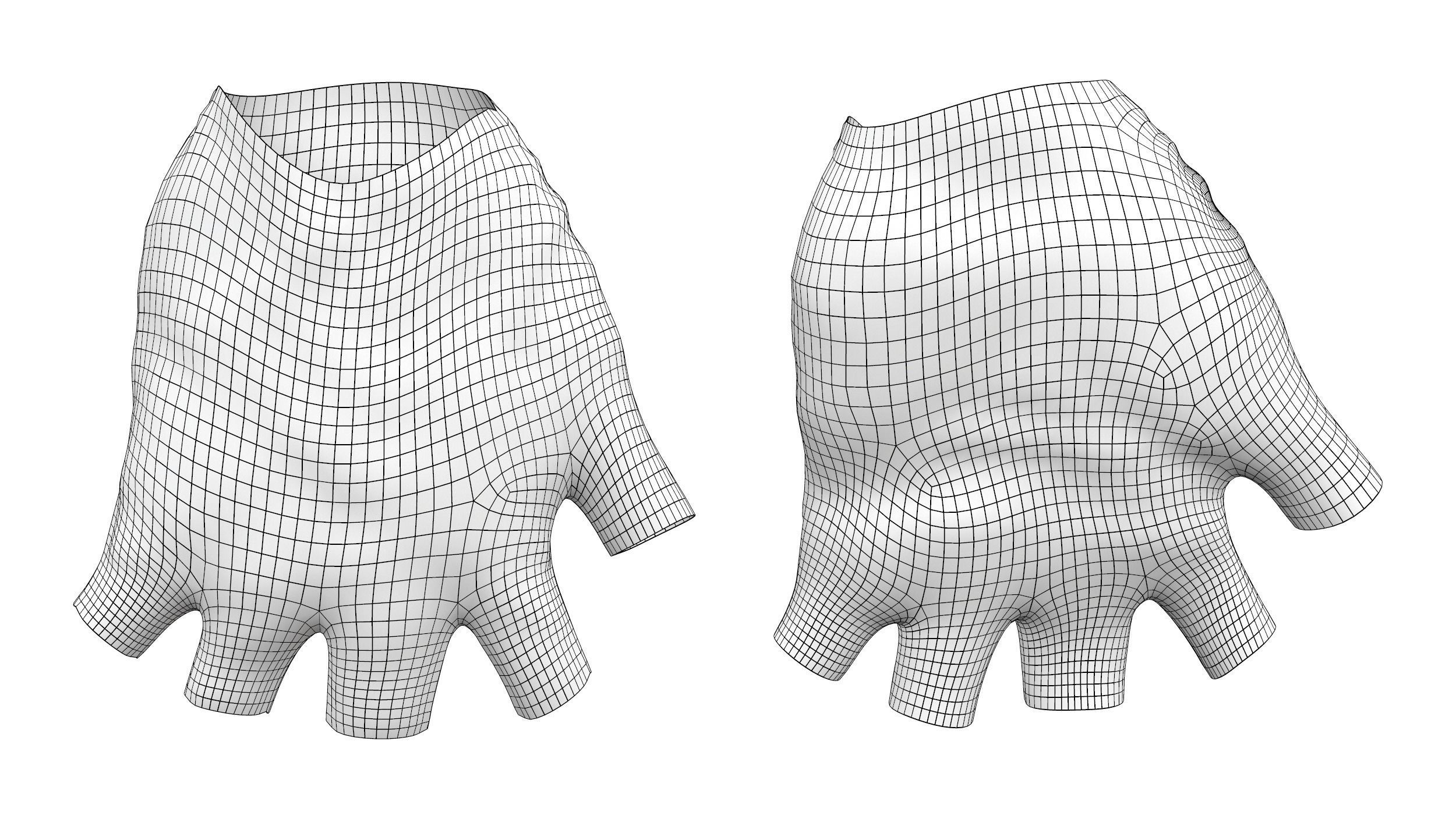 3D model Fingerless Leather Rebellion Gloves VR / AR / low-poly | CGTrader