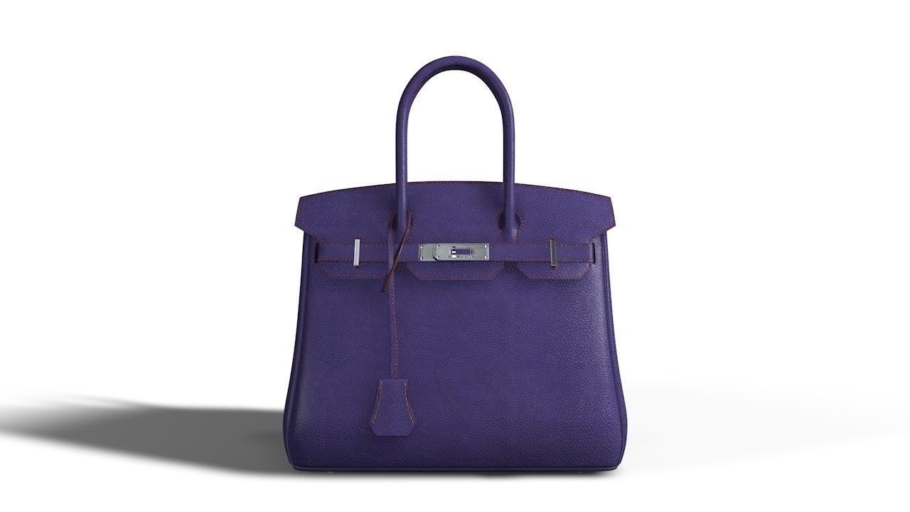 3D model Birkin hermes bag VR / AR / low-poly | CGTrader