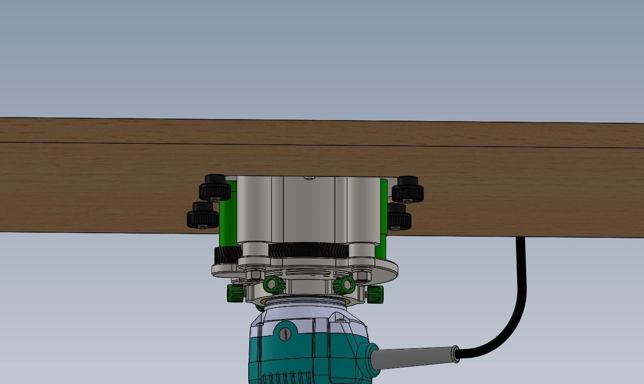 Wood router lifter - 3D model to print 3D model 3D printable | CGTrader