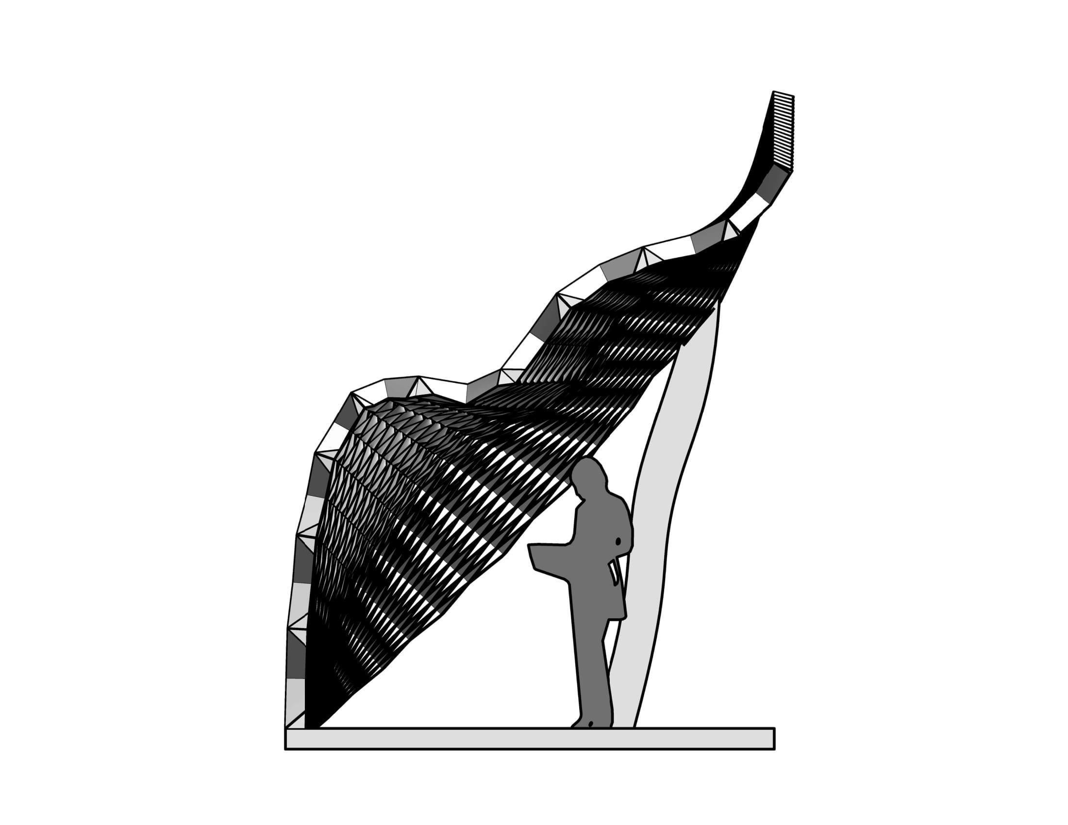 Bus Stop Station Structure Revit 3D model | CGTrader