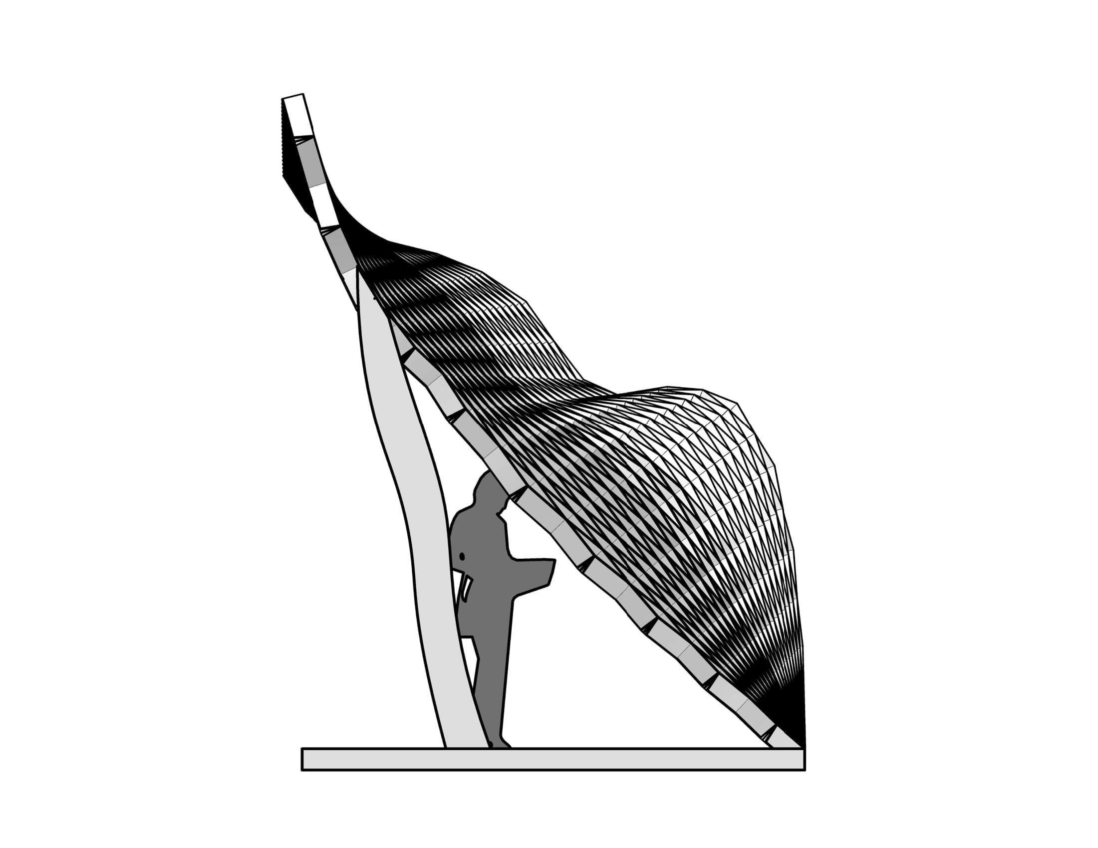 Bus Stop Station Structure Revit 3D model | CGTrader