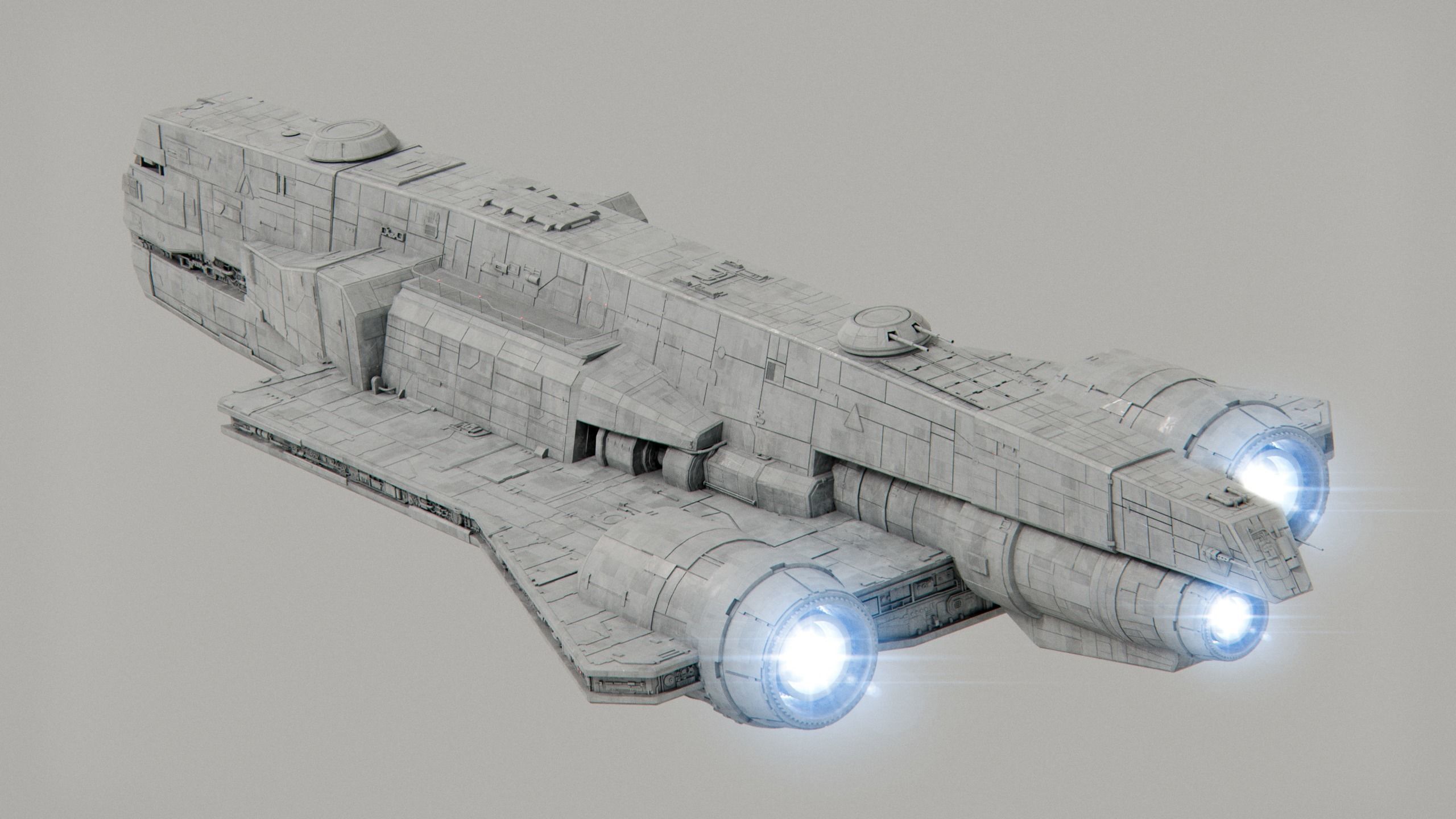 Gozanti-class Imperial Cruiser - Star Wars 3D model | CGTrader