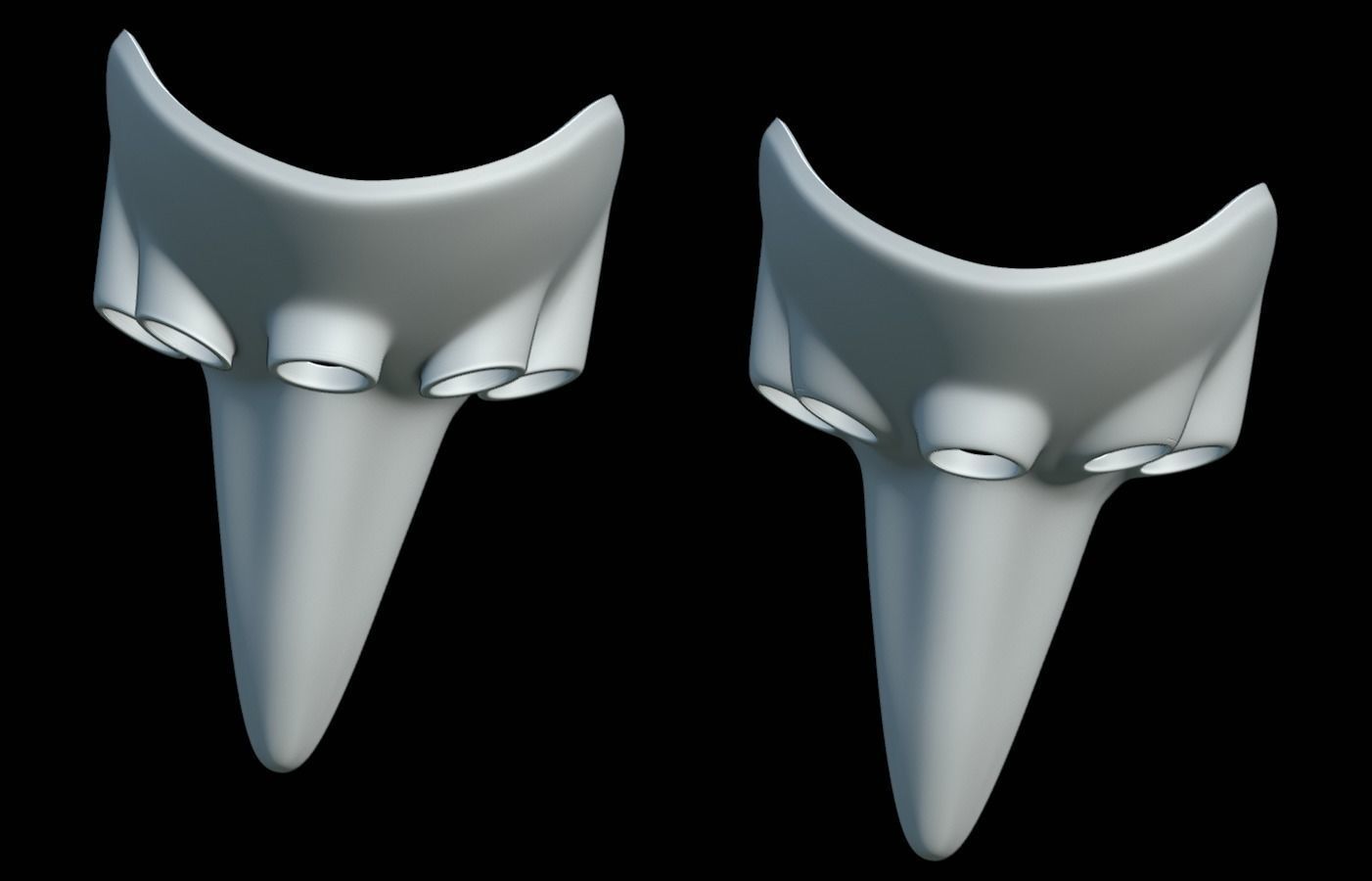 Uta Mask 3D model 3D printable | CGTrader