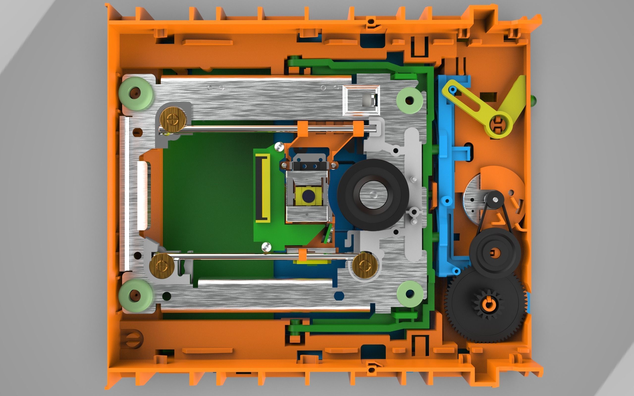 DVD Drive 3D model rigged | CGTrader