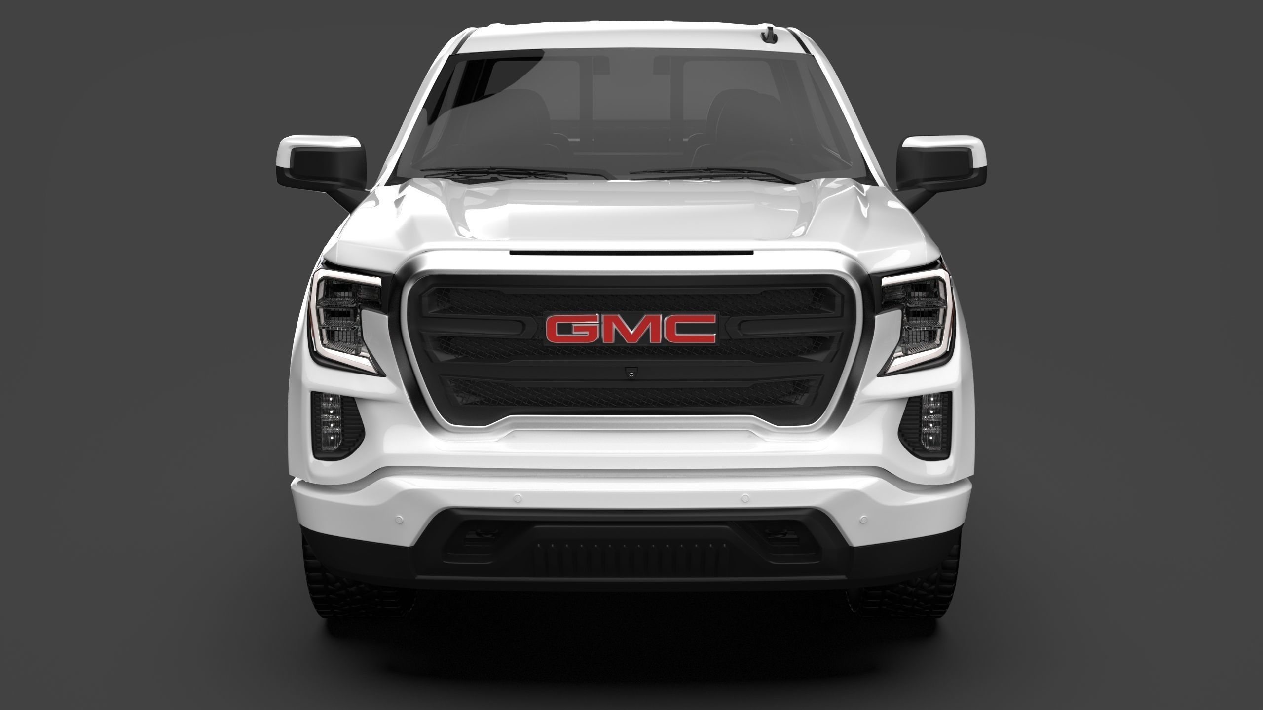 Gmc Sierra 1500 Elevation 2020 3d Model Cgtrader