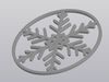 Set 2 Cup coaster Snowflake 3D model 3D printable | CGTrader