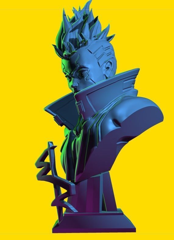 David Edge Runners Cyberpunk 3D model 3D printable | CGTrader