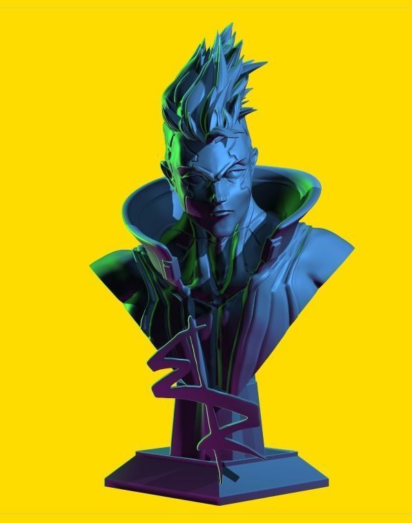 David Edge Runners Cyberpunk 3D model 3D printable | CGTrader