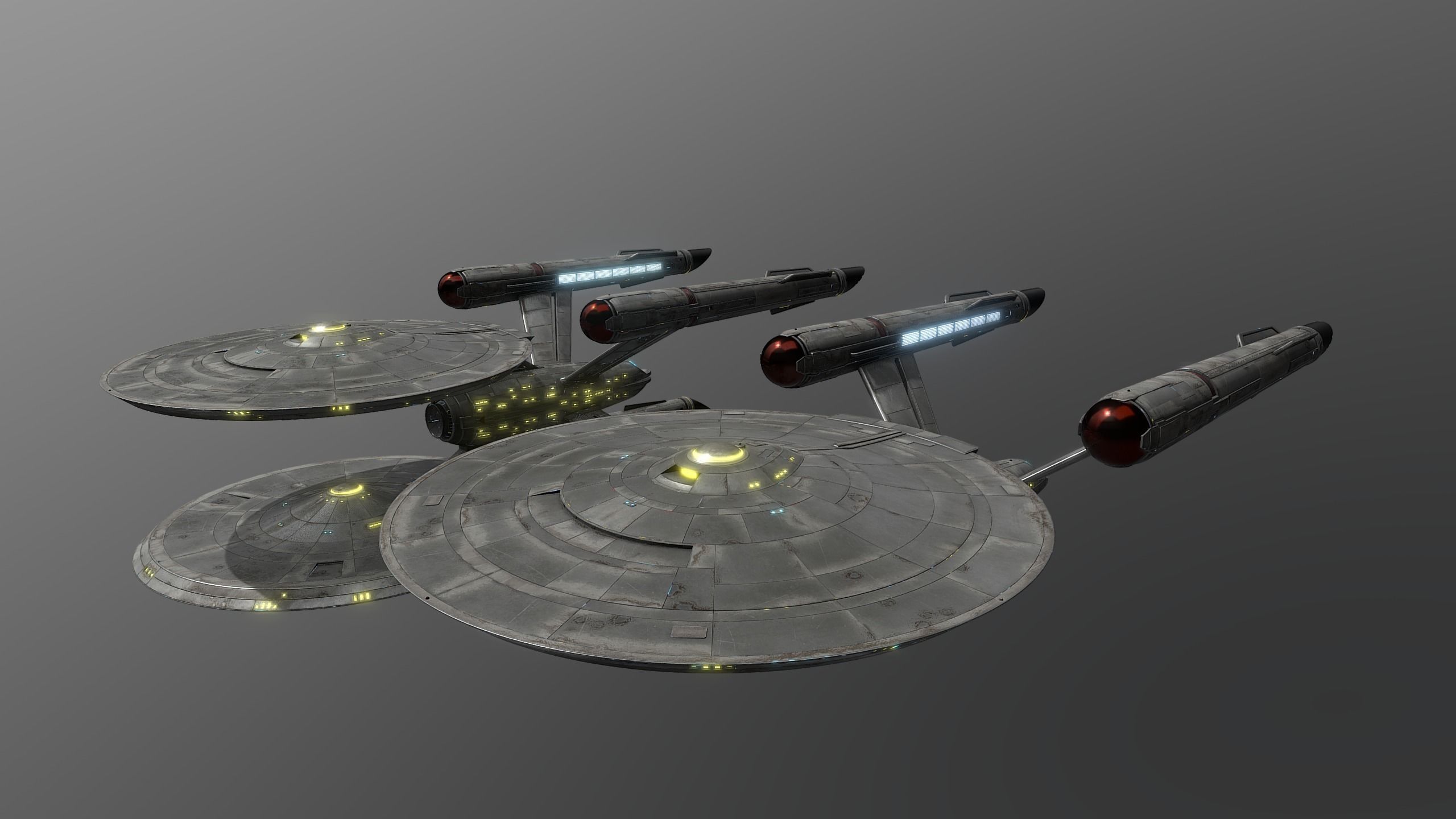 25DSC Enterprise 3D model | CGTrader