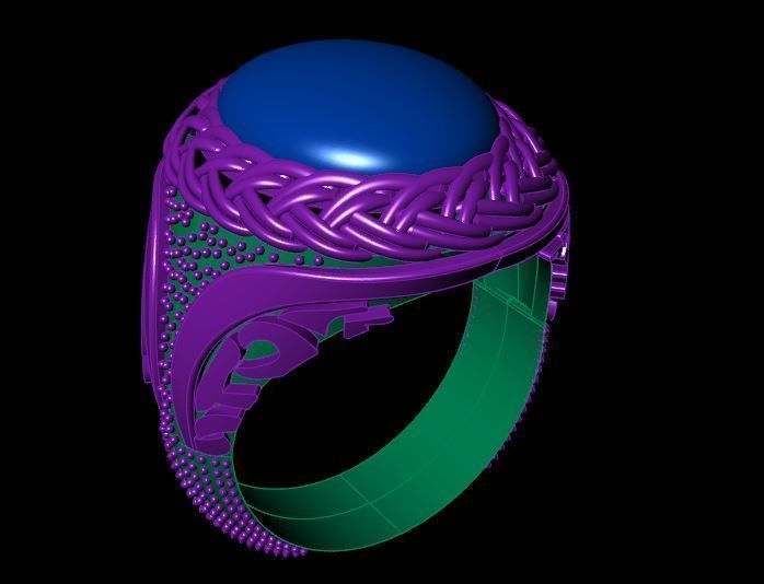 Rings 3D model 3D printable | CGTrader