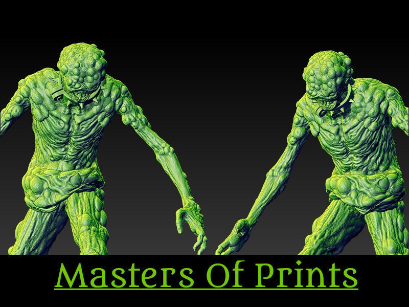 infected zombies vol 4 4 models 3D model 3D printable | CGTrader