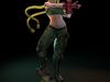 Cammy statue 3D model 3D printable | CGTrader