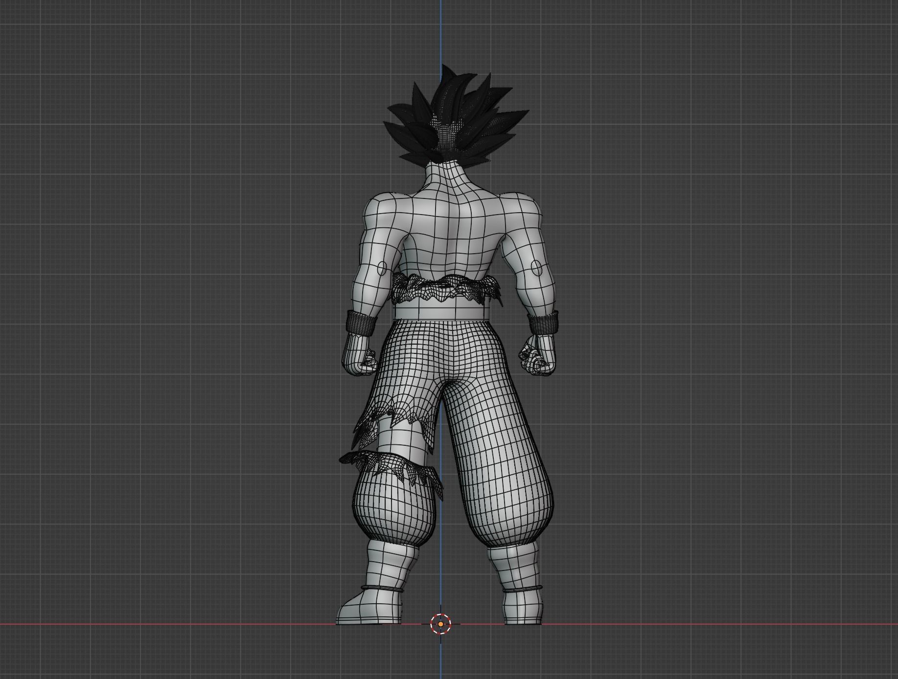 Goku Ultra Instinct - Dragonball Super 3D model rigged | CGTrader