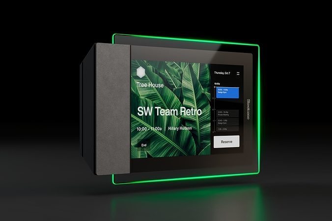 Meeting Room Scheduling System - RoomWizard by Steelcase 3D model ...