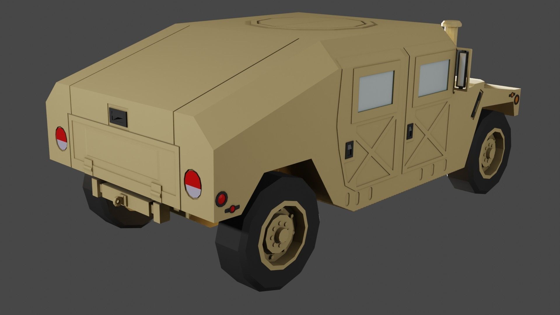 3D model Humvee military vehicle VR / AR / low-poly | CGTrader