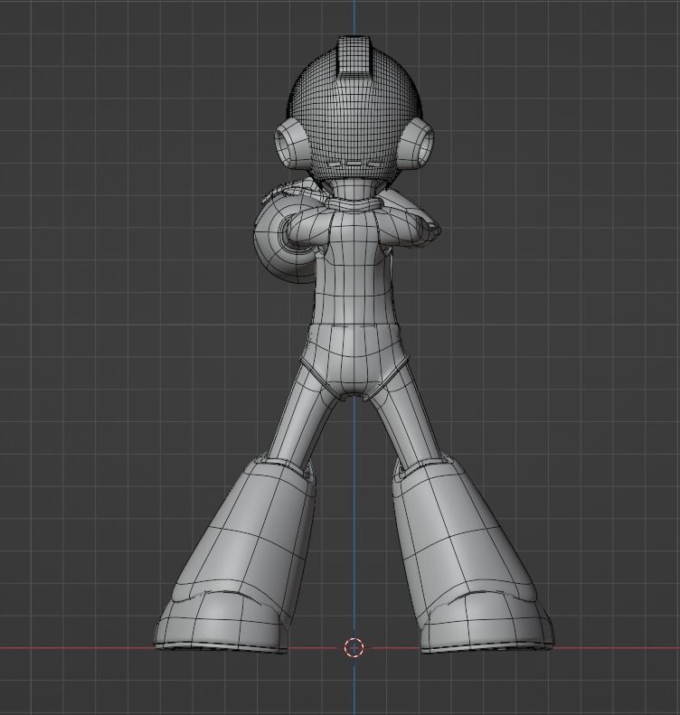Megaman - Megaman 3D model rigged | CGTrader