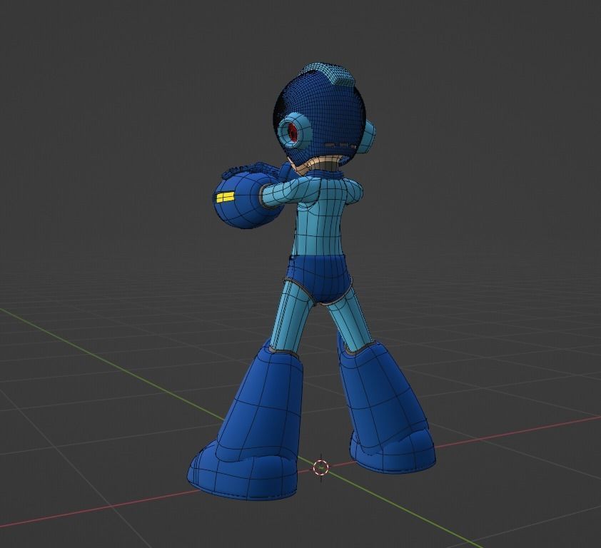 Megaman - Megaman 3D model rigged | CGTrader
