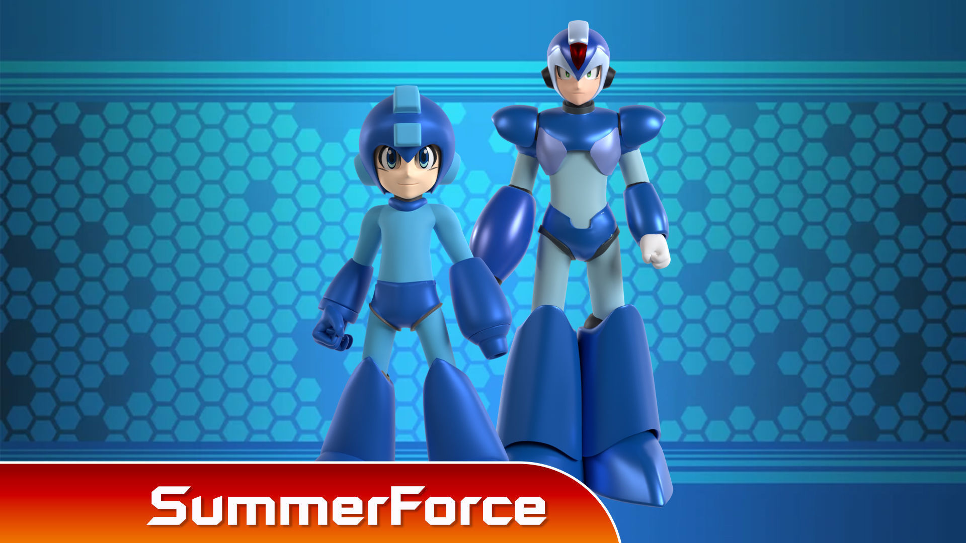 Megaman - Megaman 3D model rigged | CGTrader