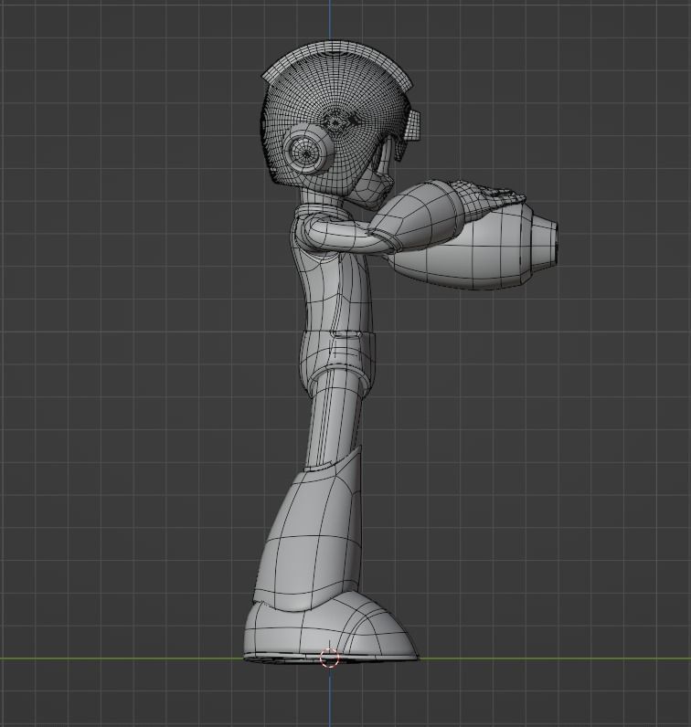 Megaman - Megaman 3D model rigged | CGTrader