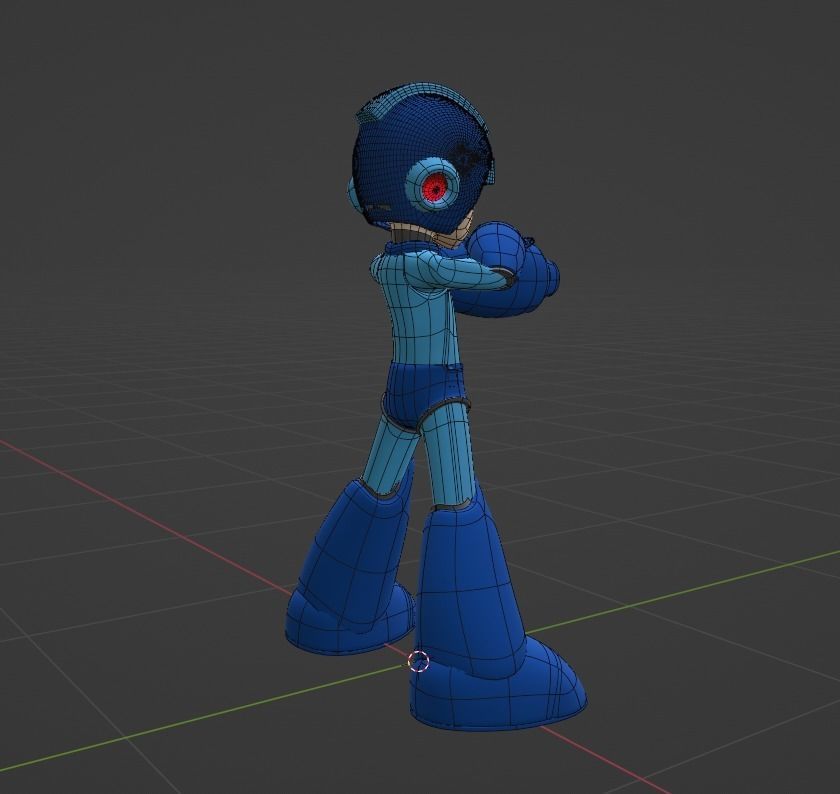 Megaman - Megaman 3D model rigged | CGTrader