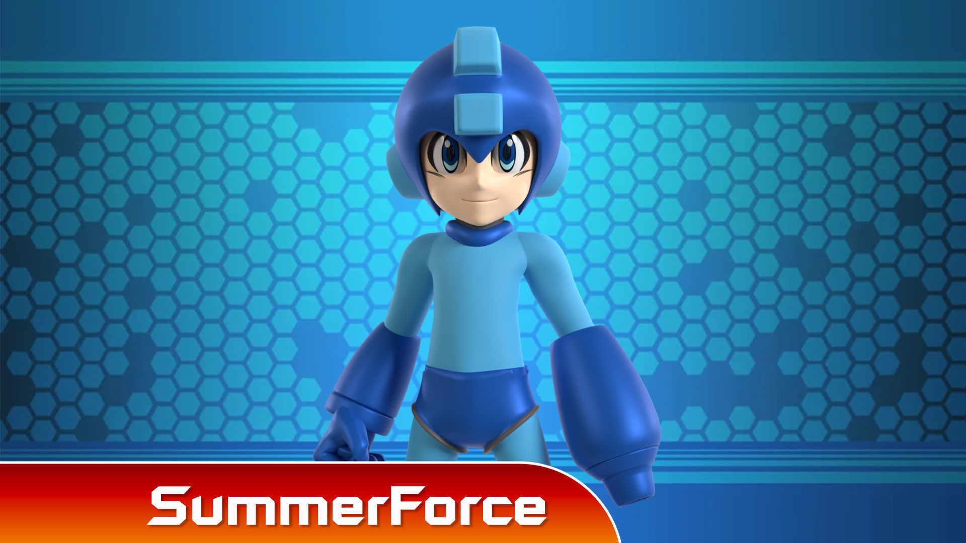 Megaman - Megaman 3D model rigged | CGTrader