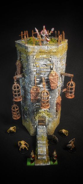 The tower of Pain 3D model 3D printable | CGTrader