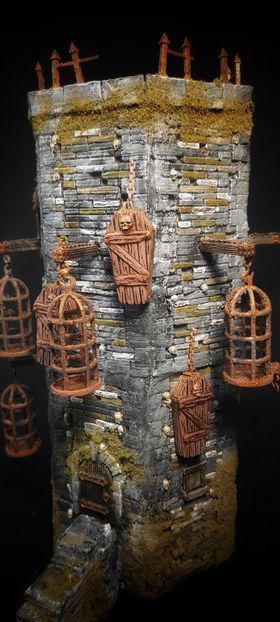 The tower of Pain 3D model 3D printable | CGTrader
