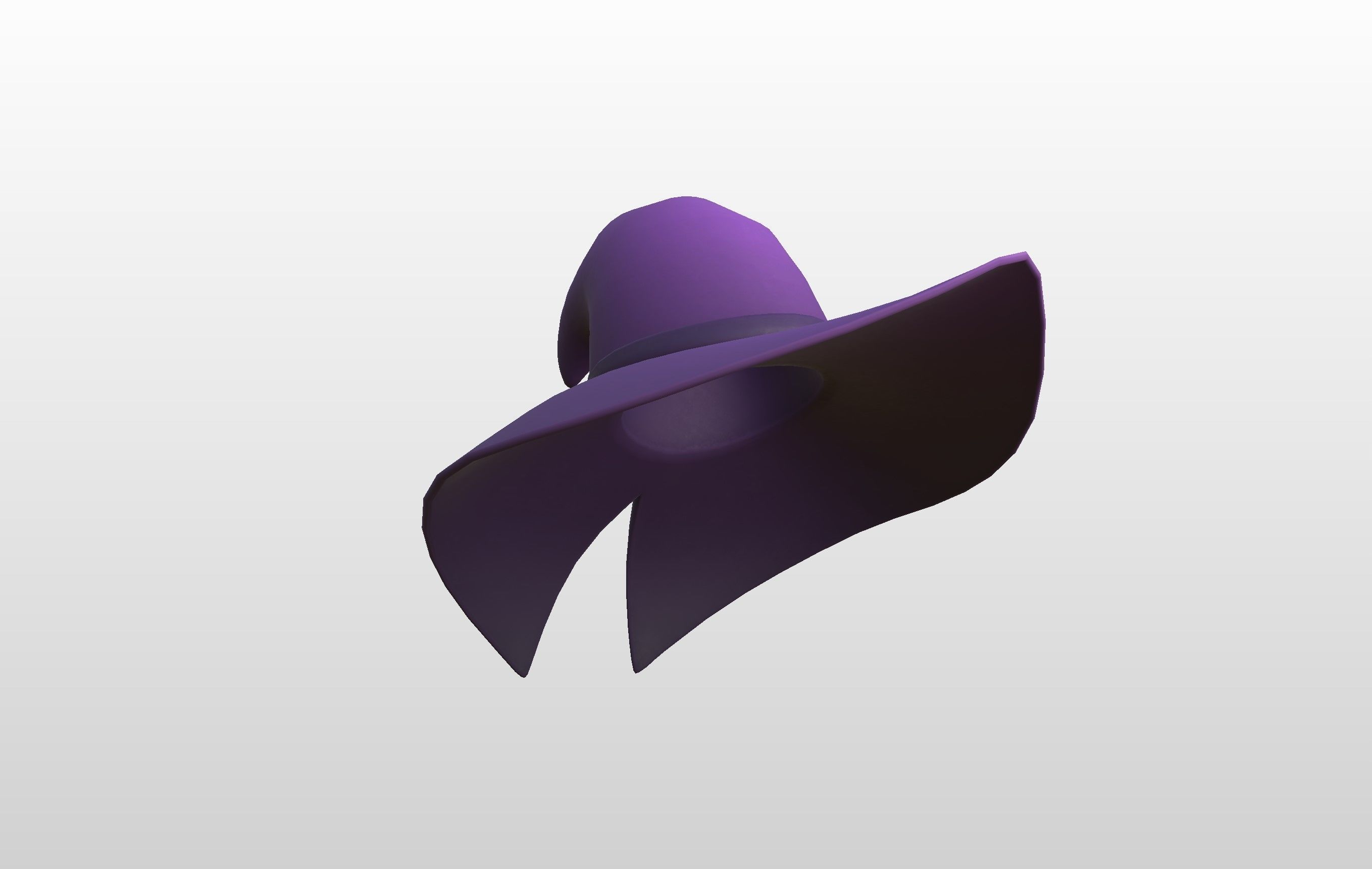 3D model Hat002 Witch Hat VR / AR / low-poly | CGTrader