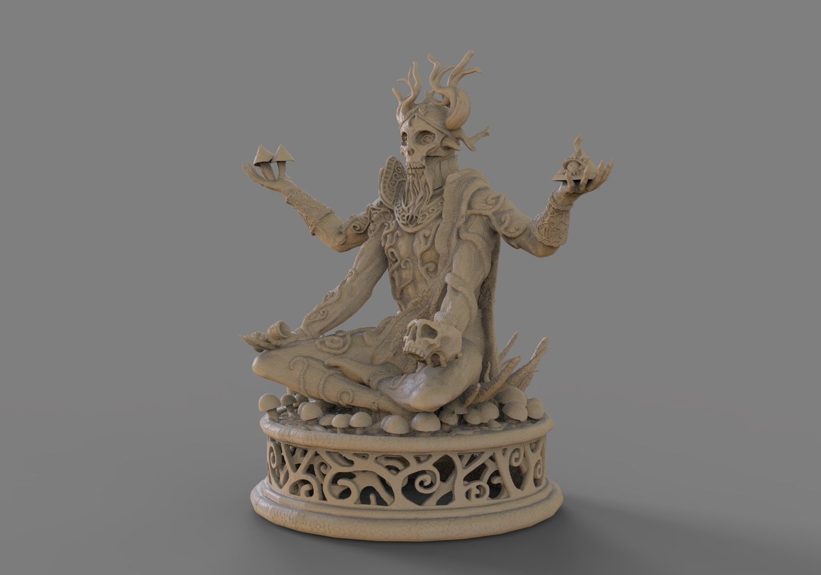 Ayahuasca devil 3D model 3D printable | CGTrader